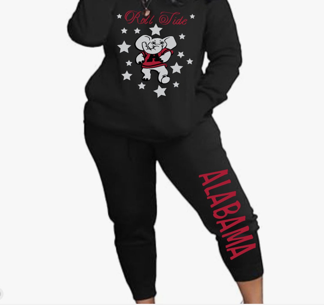 Fitted Rolltide/alabama Sweatshirt and Sweatpants - Etsy