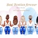 Buy and Build Your Own Best Friends Custom Art, Besties Clipart, BFF PACK, Customizable Clipart ...