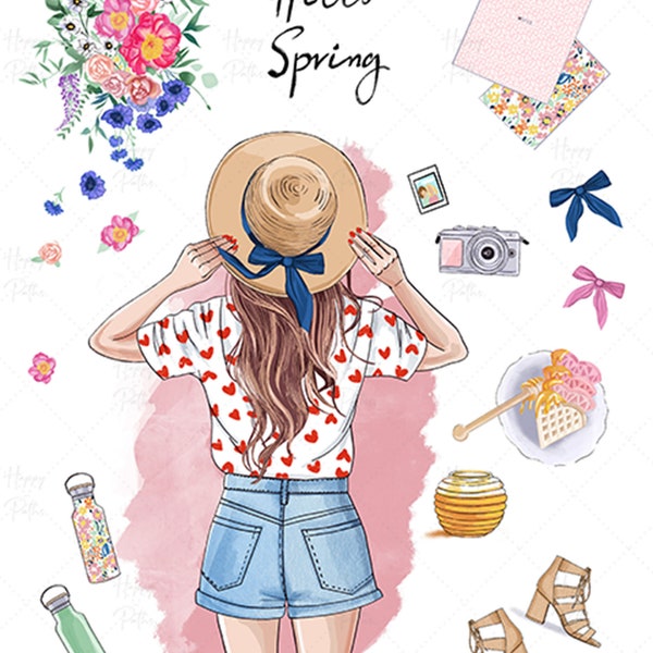 Spring Graphics - Etsy