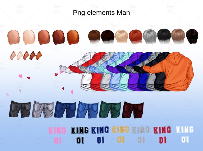 Buy and Create Your Own Couple Clipart Love Couple - Etsy