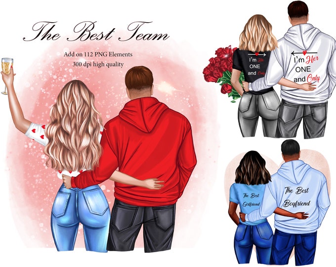 Buy and Build Your Own Best Friends Custom Art Besties - Etsy