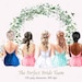 Bridesmaids Illustration DIY Wedding Clipart Custom Wedding Graphics ...