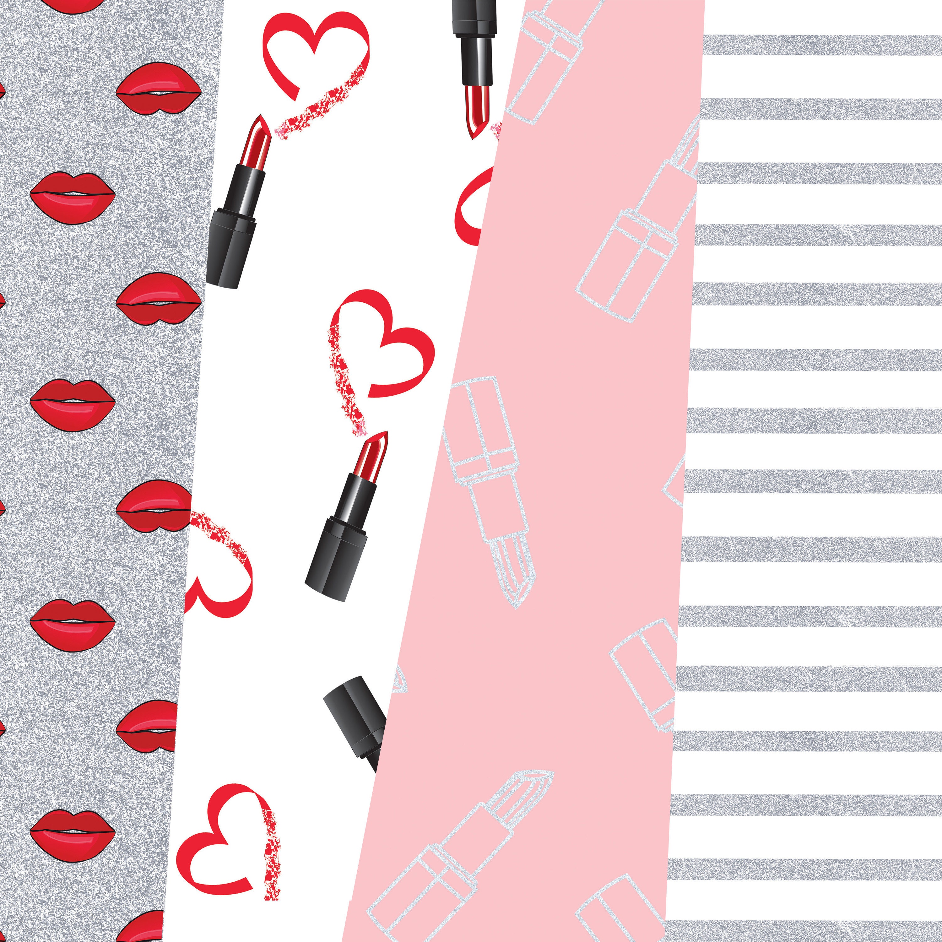 BUY 3 FOR 2 Digital Paper Pack Digital Papers Girly - Etsy