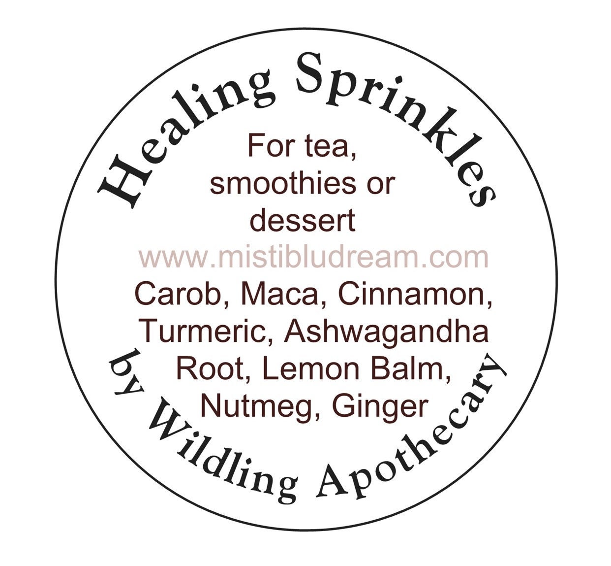 6oz Healing Sprinkles Calming and Healing Spice Blend - Etsy