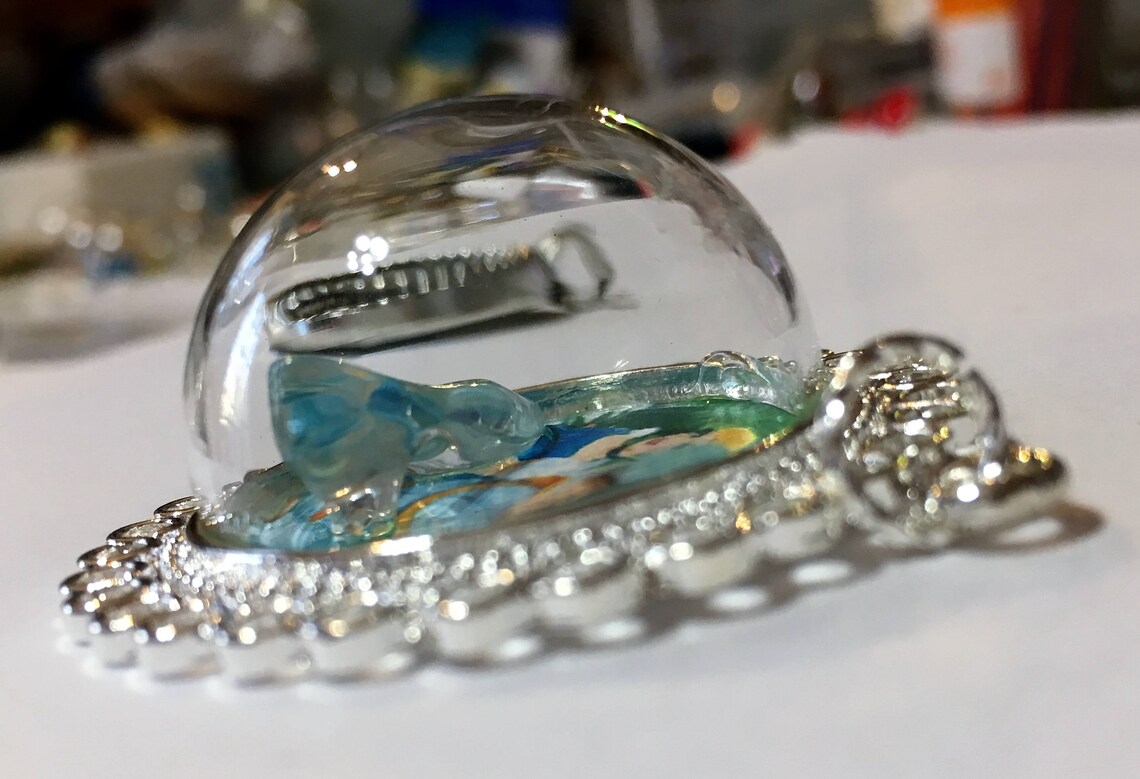 Cinderella Prince Charming Glass Slipper Silver Pendant Necklace Glass ...