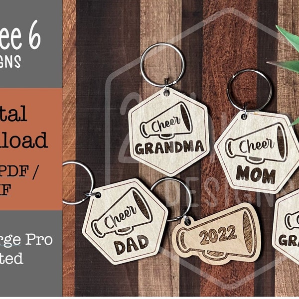 Cheer Keychain - Etsy