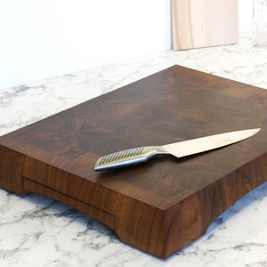 Premium High-end Kitchen Board Large Custom Walnut Cutting Board With ...