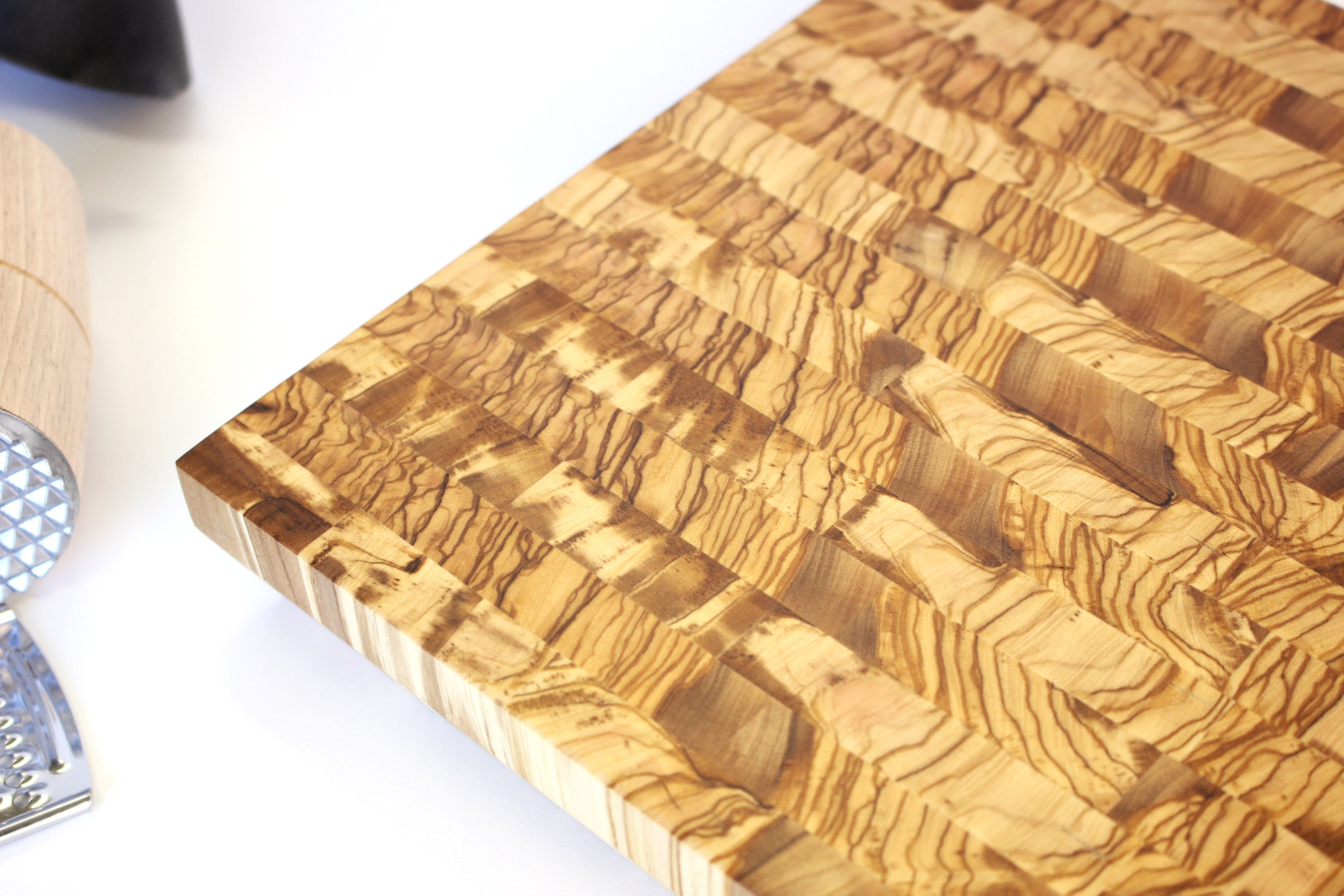 Olive Wood Board Endgrain Olive Board Olive Wood Cutting Board - Etsy