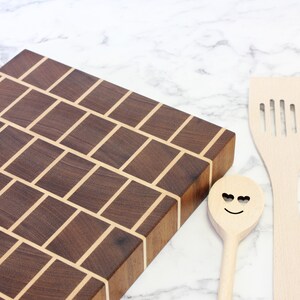 Small Kitchen Cutting Board Board for Cutting Brick Pattern Board - Etsy