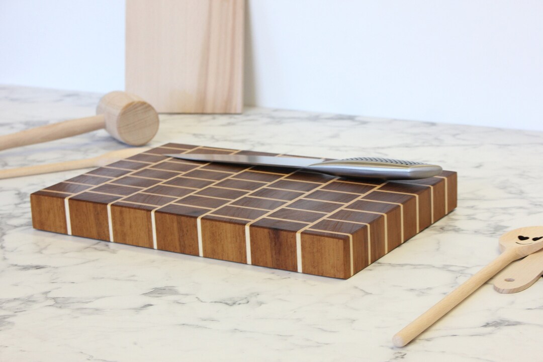 Small Kitchen Cutting Board Board for Cutting Brick Pattern Board - Etsy