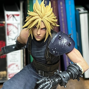 Cloud Strife Final Fantasy VII Collection High Quality Resin Statue Etsy Canada