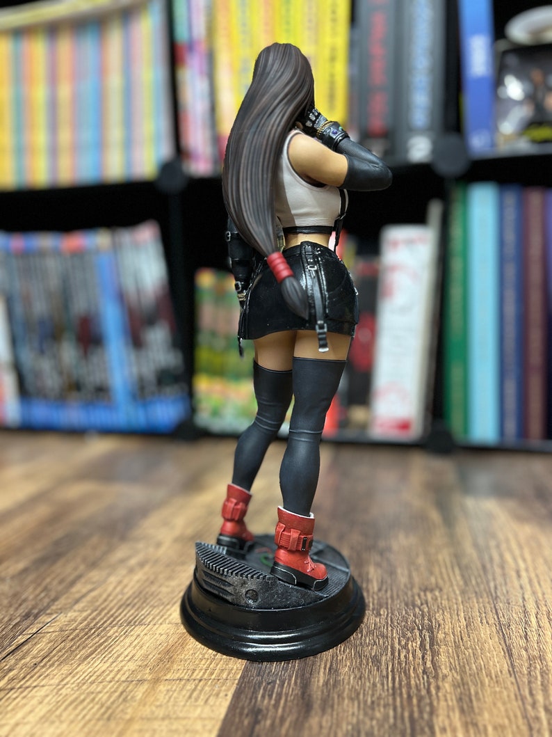 Custom Painted 3D Printed Tifa Lockhart - Etsy