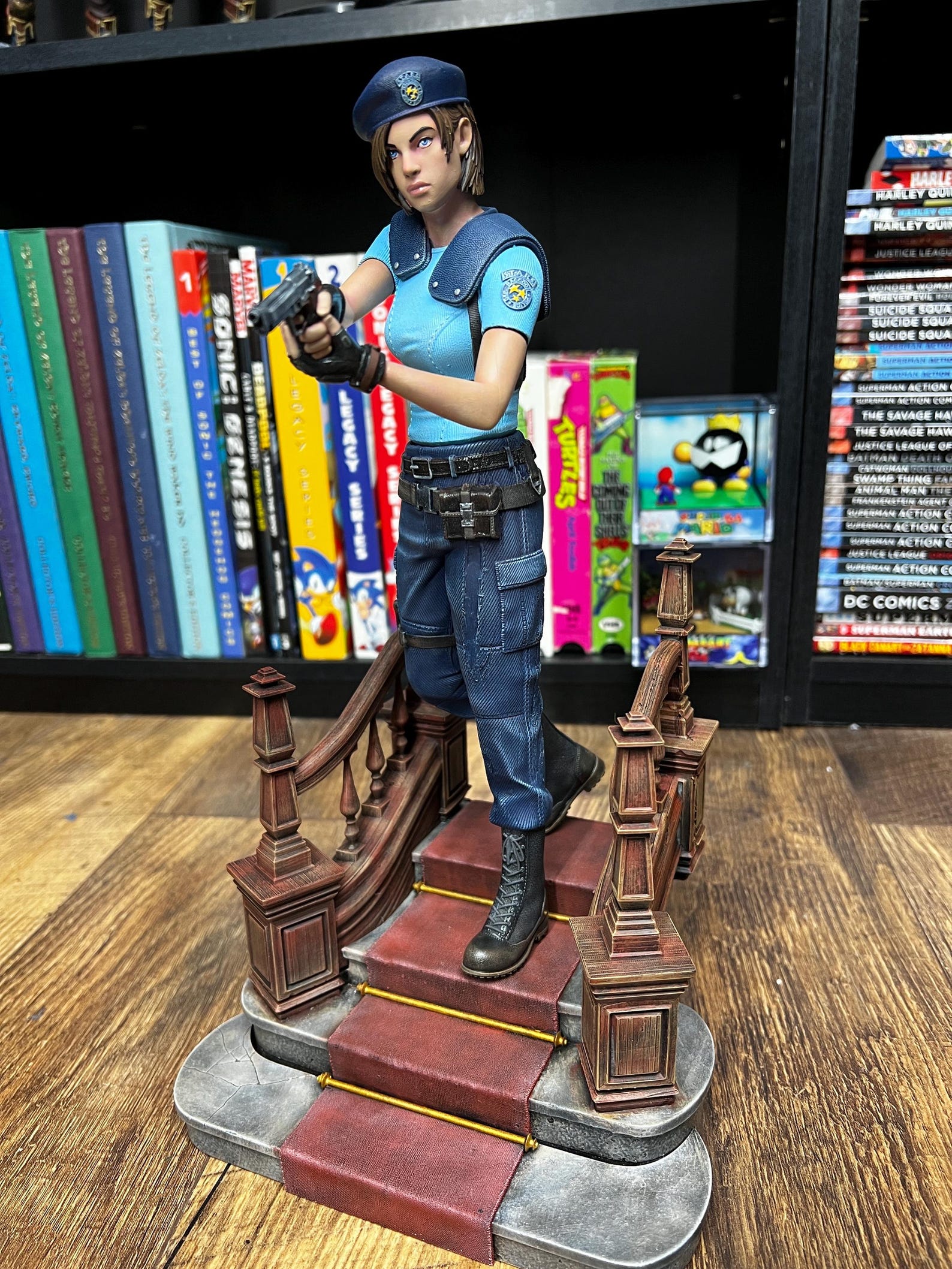 Custom Painted 3D Printed Jill Valentine From Resident Evil 1 - Etsy