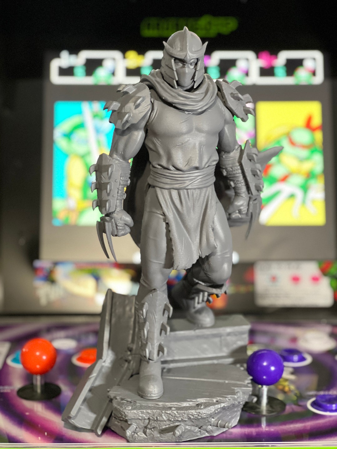 Shredhead Unpainted Resin Statue - Etsy