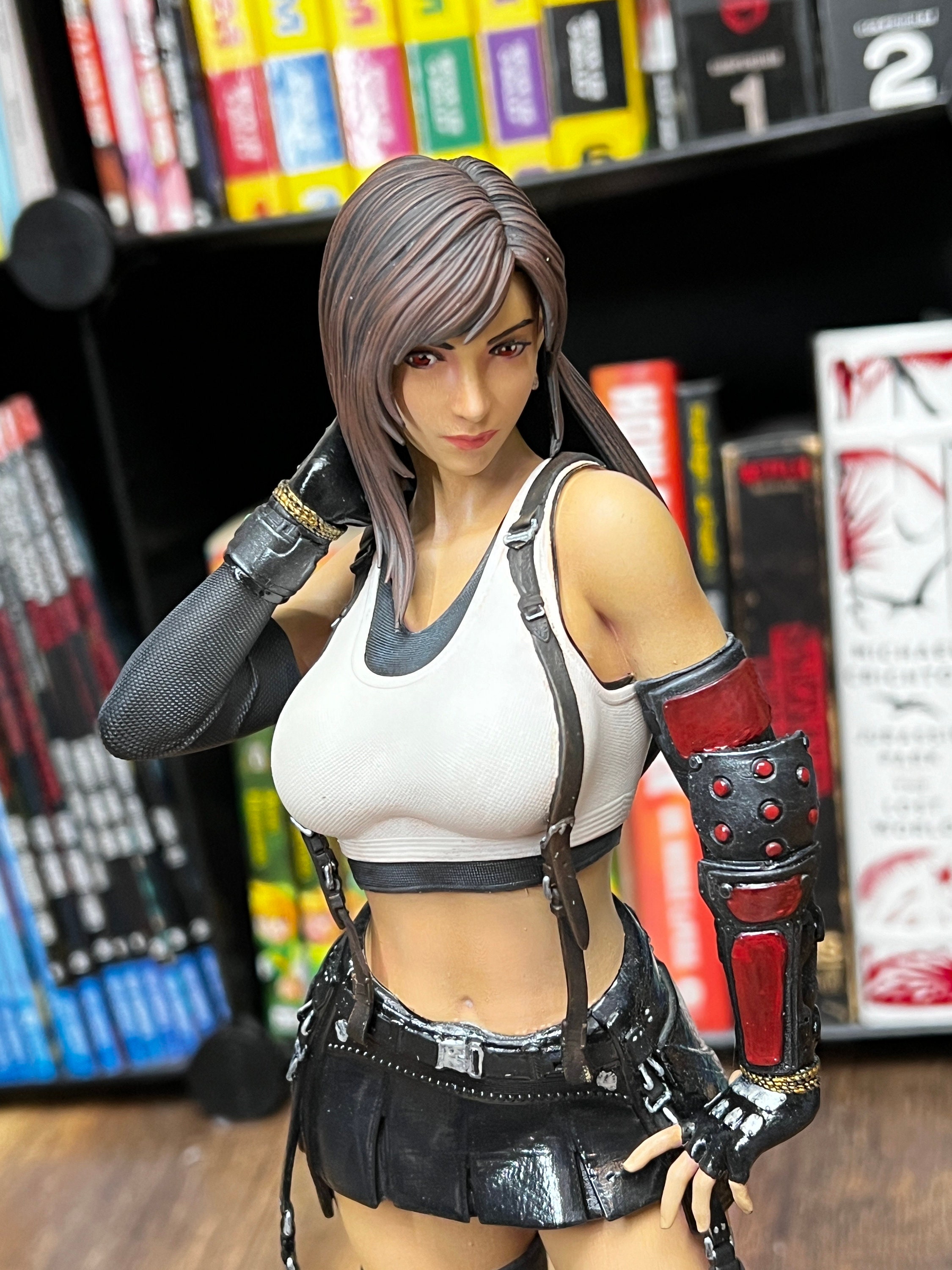 Custom Painted 3D Printed Tifa Lockhart - Etsy