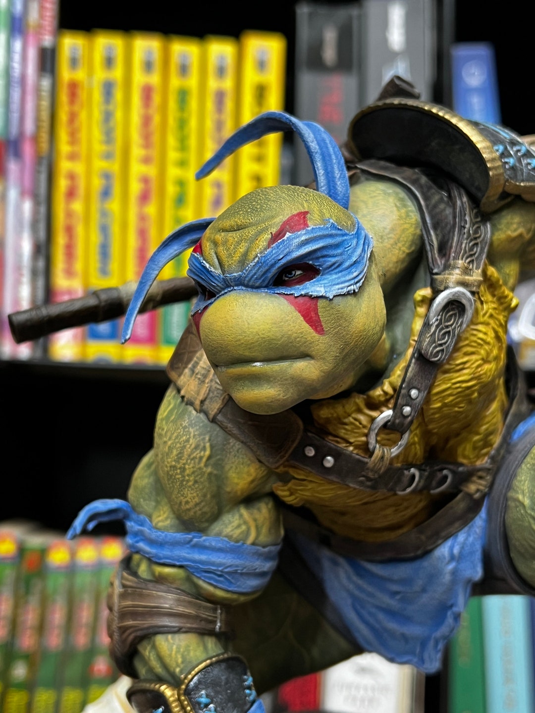 Blue Ninja Boy Painted 3D Printed Statue - Etsy