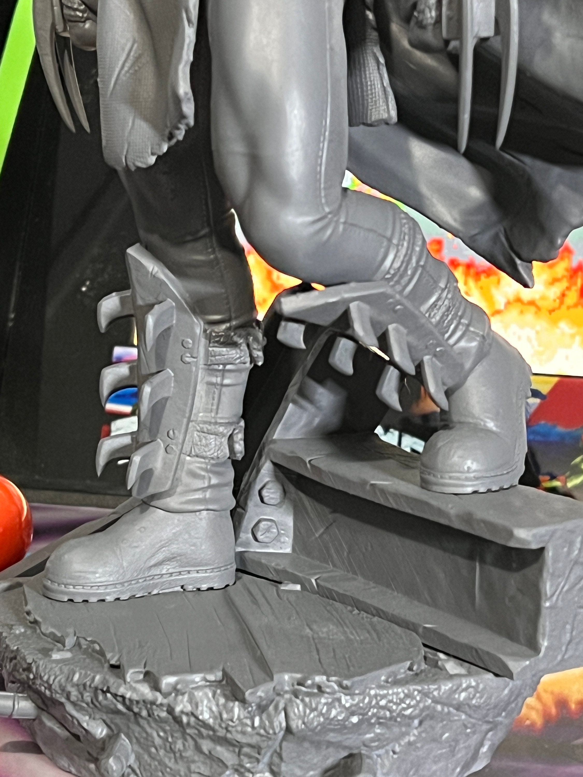 Shredhead Unpainted Resin Statue - Etsy