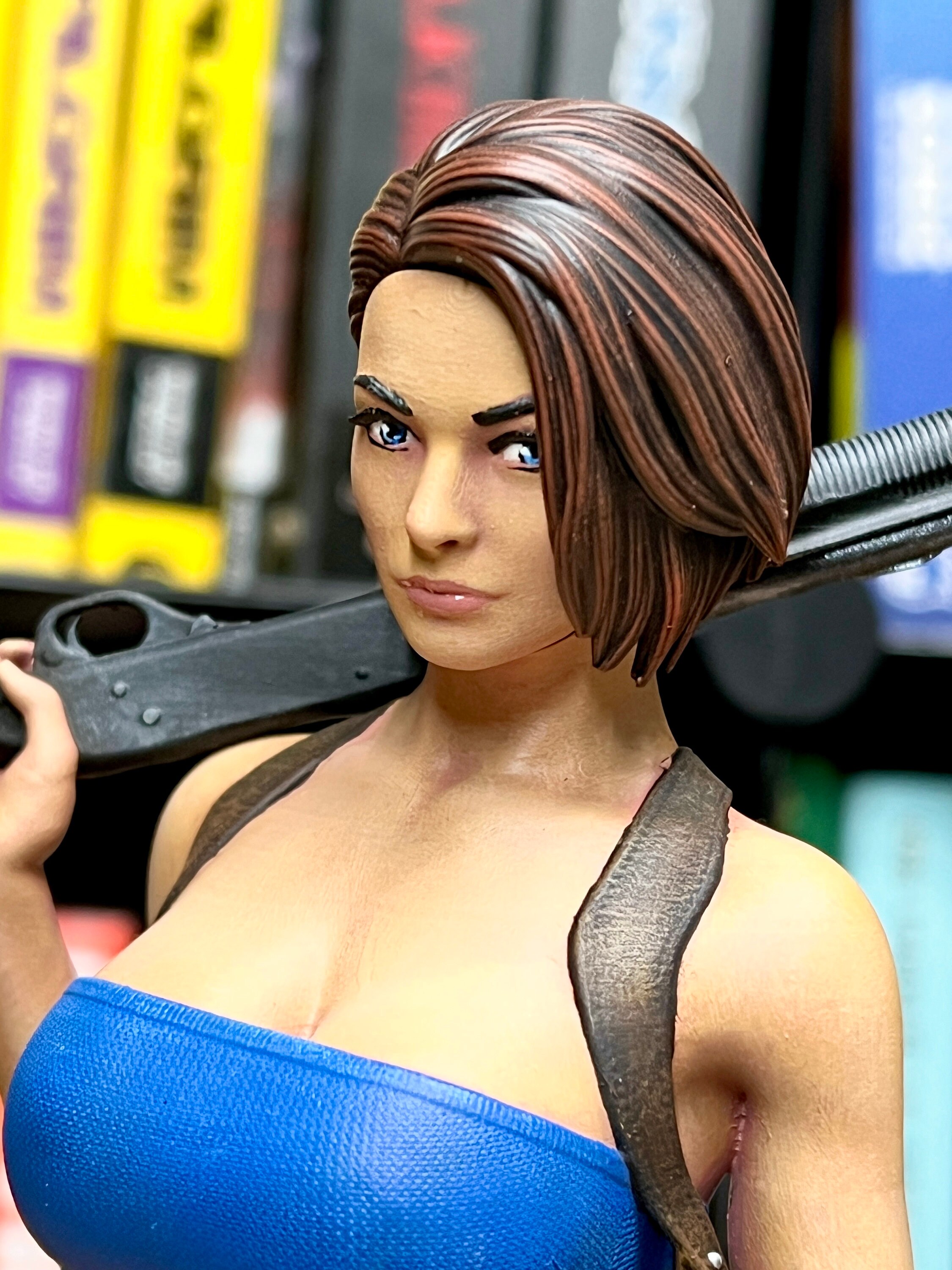 Custom Painted 3D Printed Jill Valentine From Resident Evil - Etsy