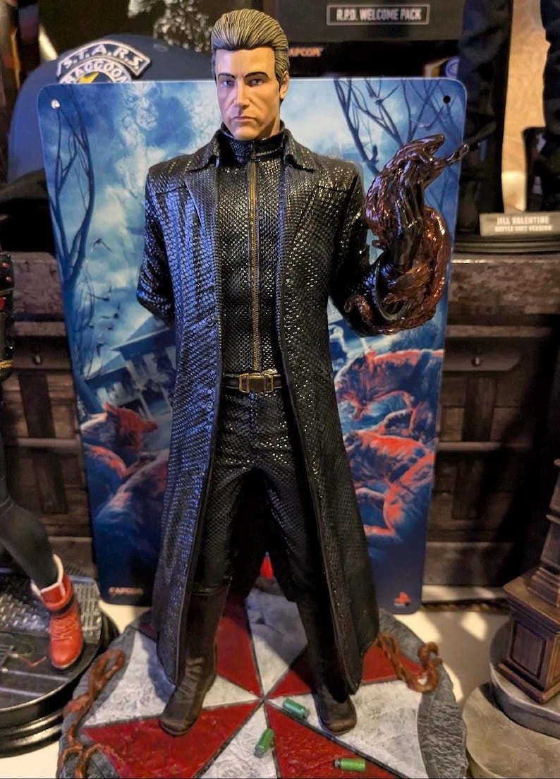 Custom Painted 3D Printed Jill Valentine From Resident Evil - Etsy