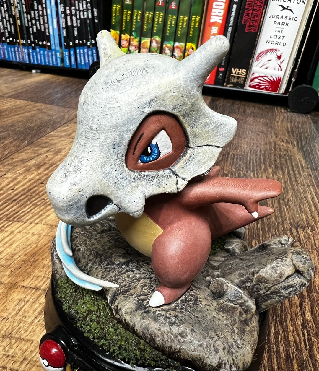 Custom Painted Resin Cubone Statue - Etsy