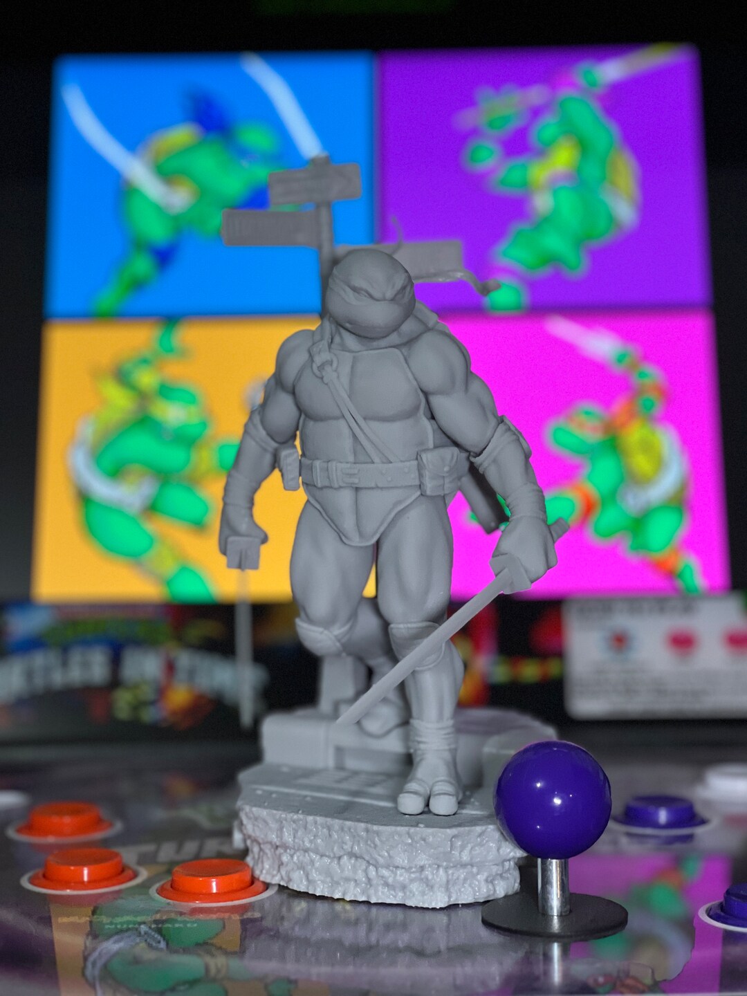 Blue Ninja Boy Unpainted Resin Statue - Etsy