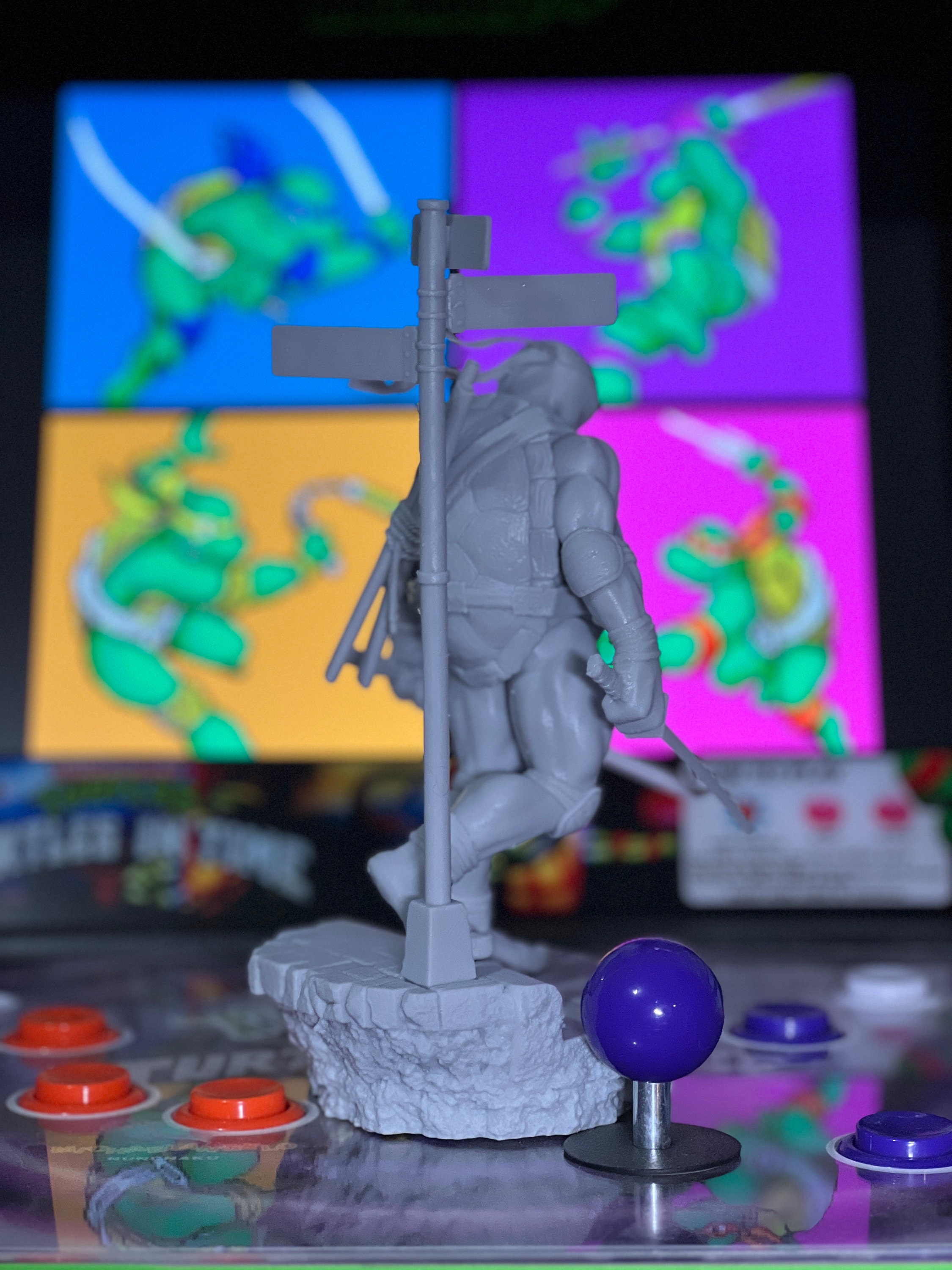 Blue Ninja Boy Unpainted Resin Statue - Etsy