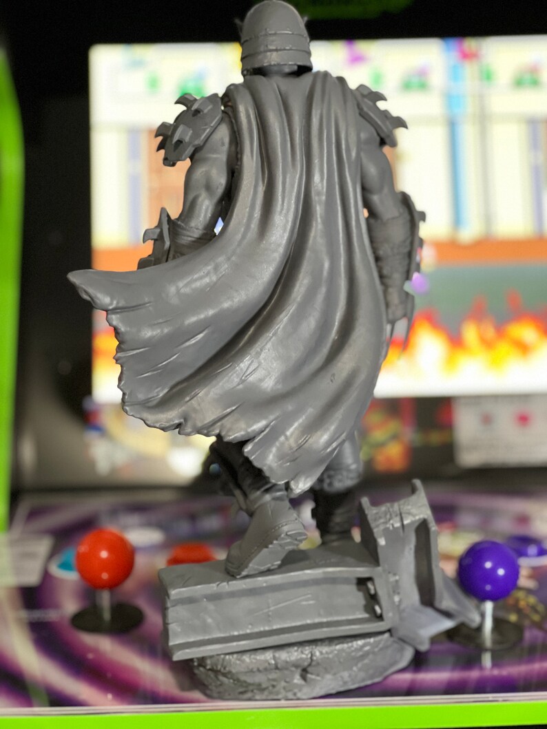 Shredhead Unpainted Resin Statue - Etsy