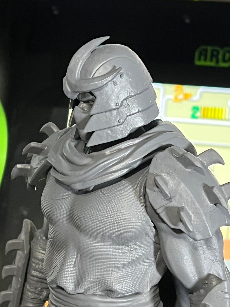 Shredhead Unpainted Resin Statue - Etsy