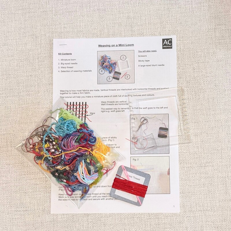Mini Weaving Kit - Etsy UK