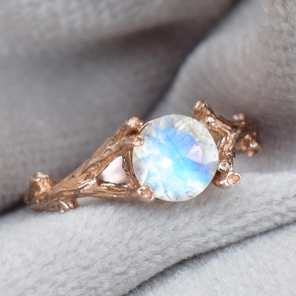 Branch Engagement Ring - Etsy