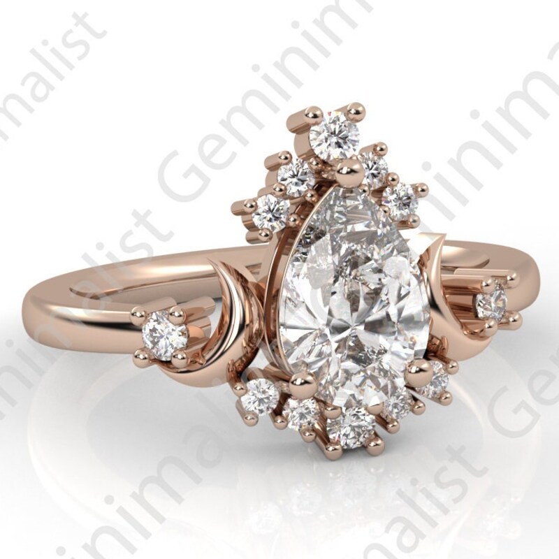 Moon Goddess Ring - Etsy