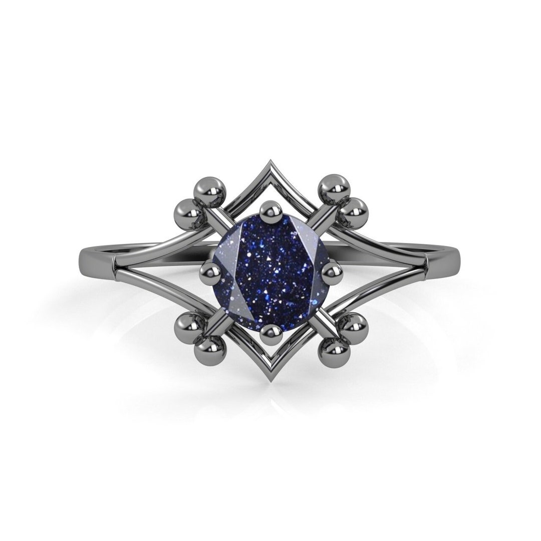 Garnet Gothic Engagement Ring, Estate Garnet Ring, Skeleton Hand Ring ...