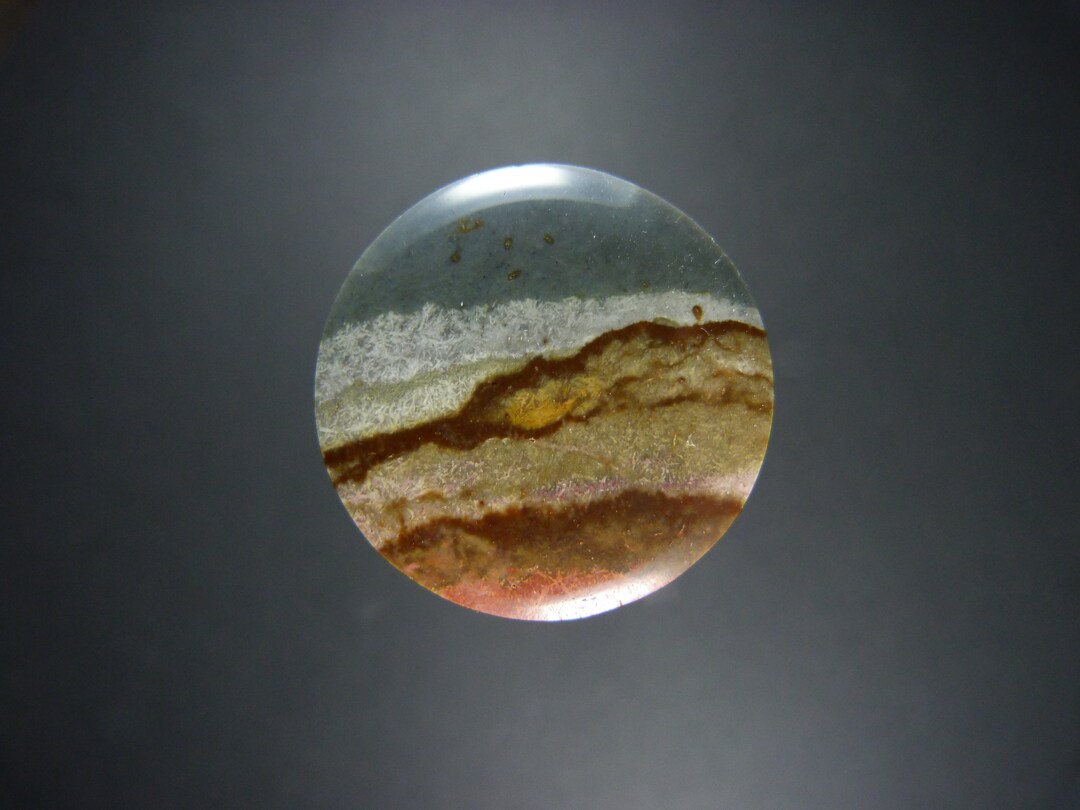 Polychrome Round Cabochon - Etsy