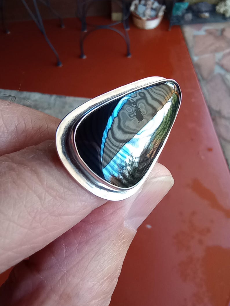 Psilomelane Ring - Etsy