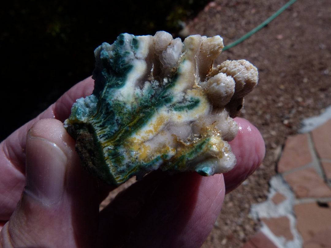 Extremely Rare Green Plume Agate Tonopah Specimen - Etsy