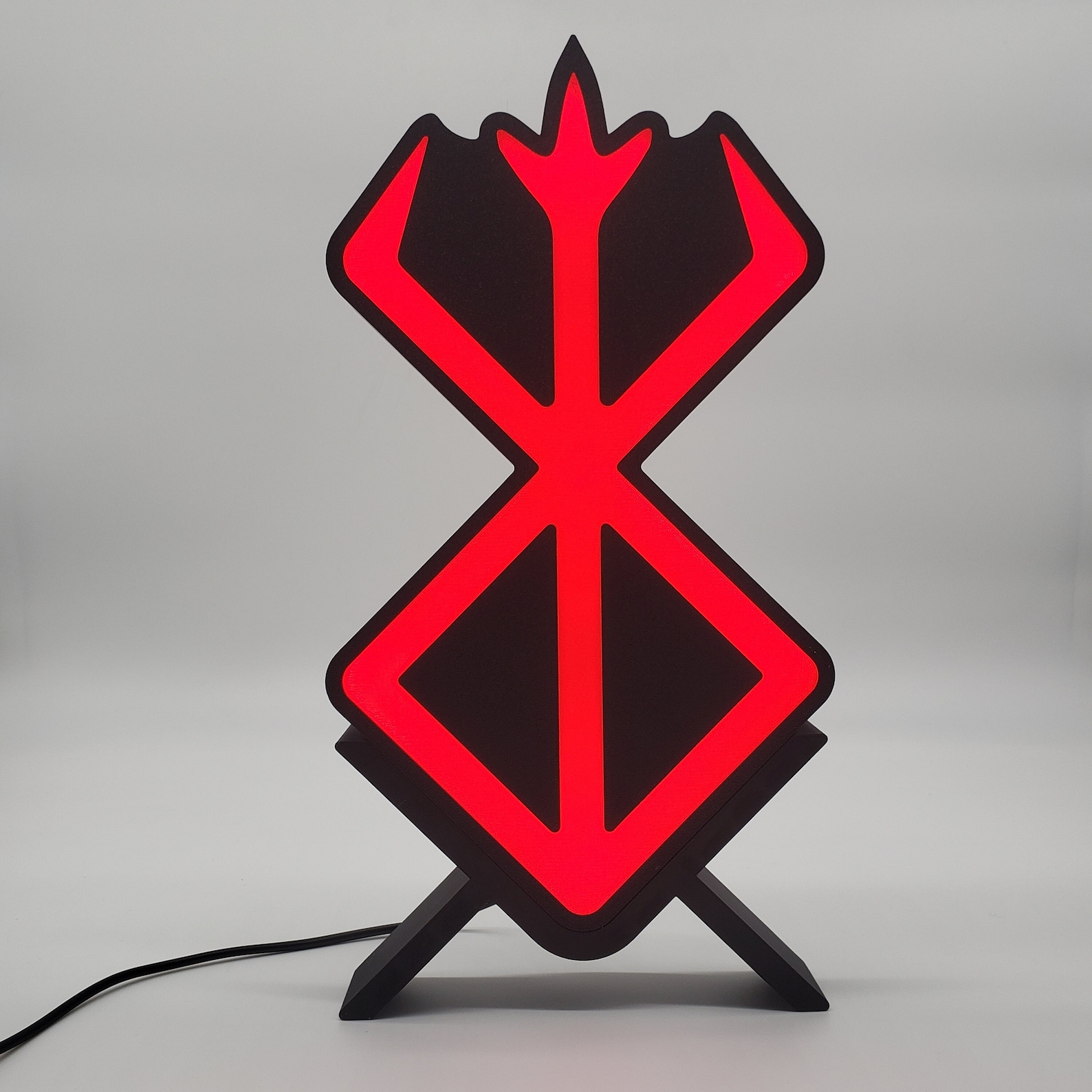 Berserk Lightbox | Brand of Sacrifice | Anime | 3D Lamp | Dark Fantasy ...