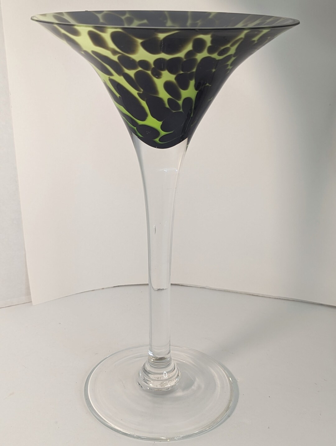 Momo Panache Martini Leopard Print Centerpiece - Etsy