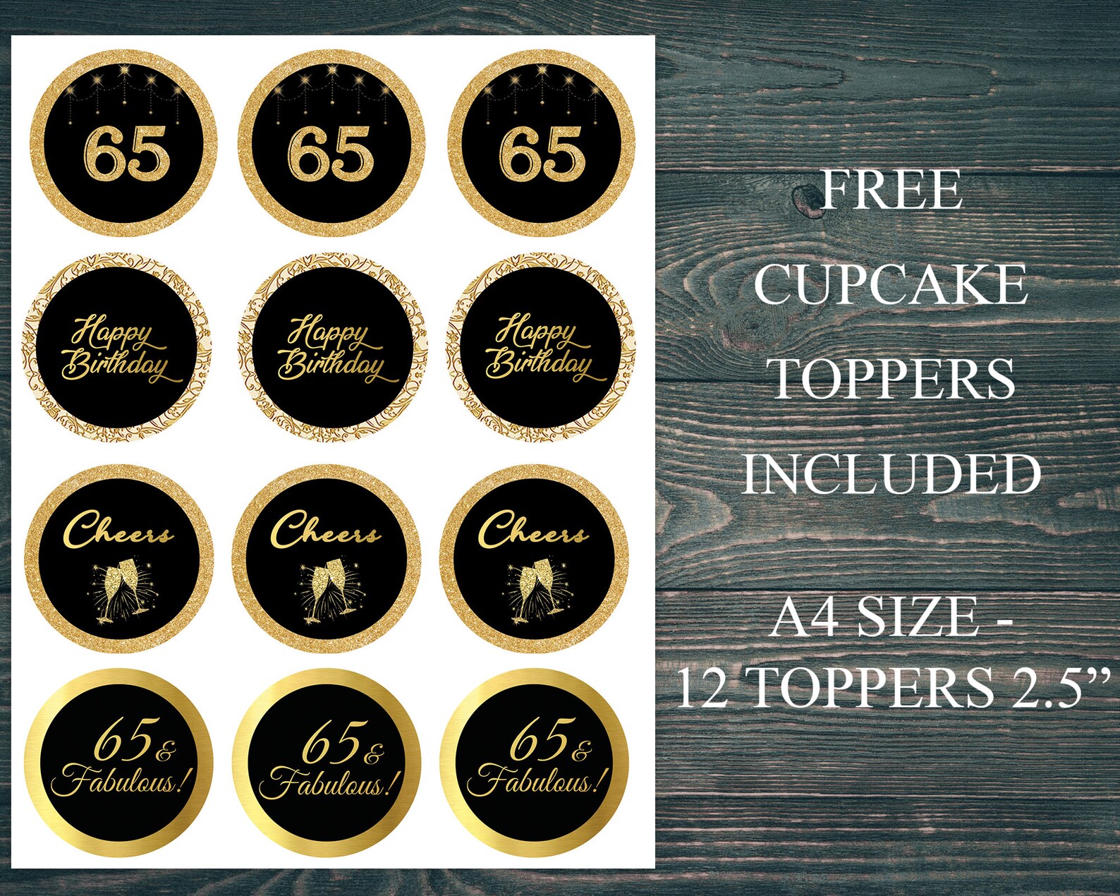 65th Birthday Poster 65th Birthday Chalkboard 1957 Birthday - Etsy