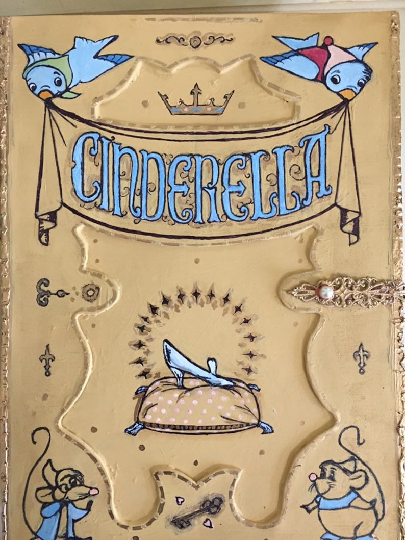 Cinderella Storybook Prop Book Box - Etsy
