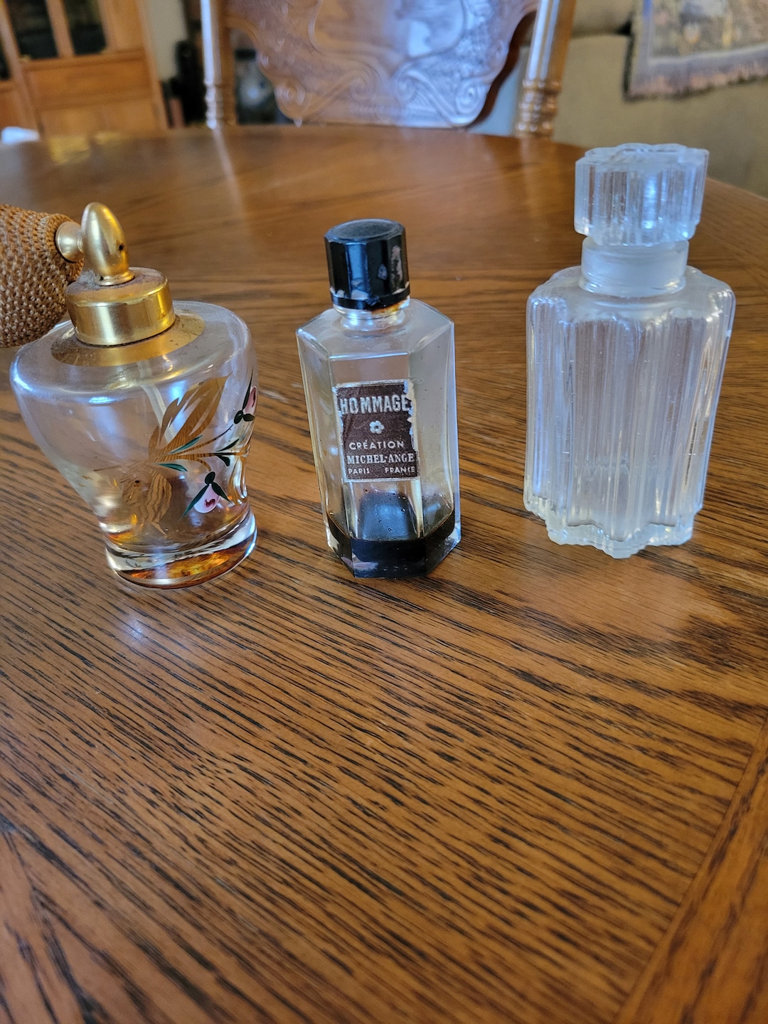 Vintage French Perfume Bottles - Etsy