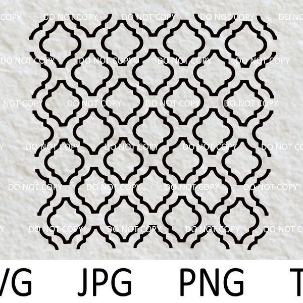 Quatrefoil Pattern - Etsy