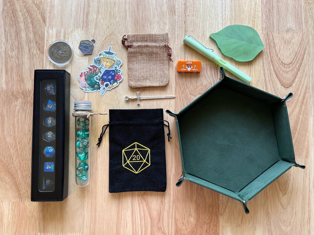 Fantasy Forest Dnd Bundle Box, up to 13 Surprise D&D Items Inside, RPG ...