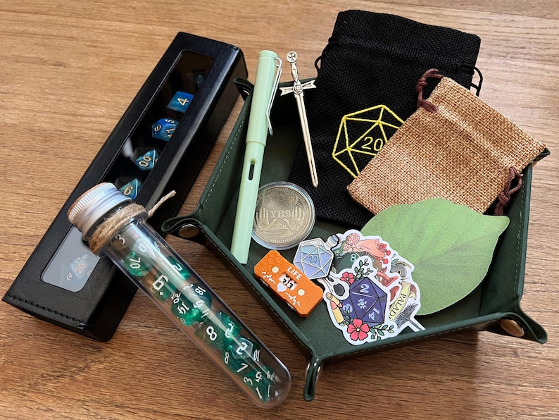 Fantasy Forest Dnd Bundle Box, up to 13 Surprise D&D Items Inside, RPG ...