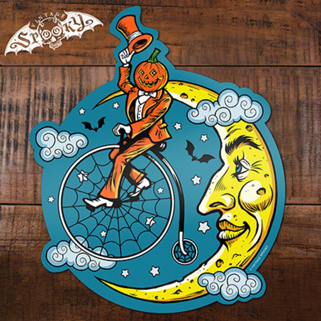 Midnight Rider Halloween Die Cut Decoration - Etsy