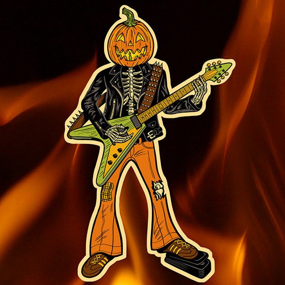 Punk-in Rocker Die Cut Decoration - Etsy