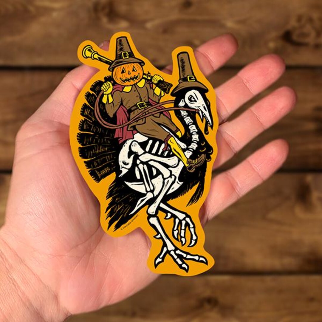 Jive Turkey Weather Proof Vinyl Sticker - Etsy