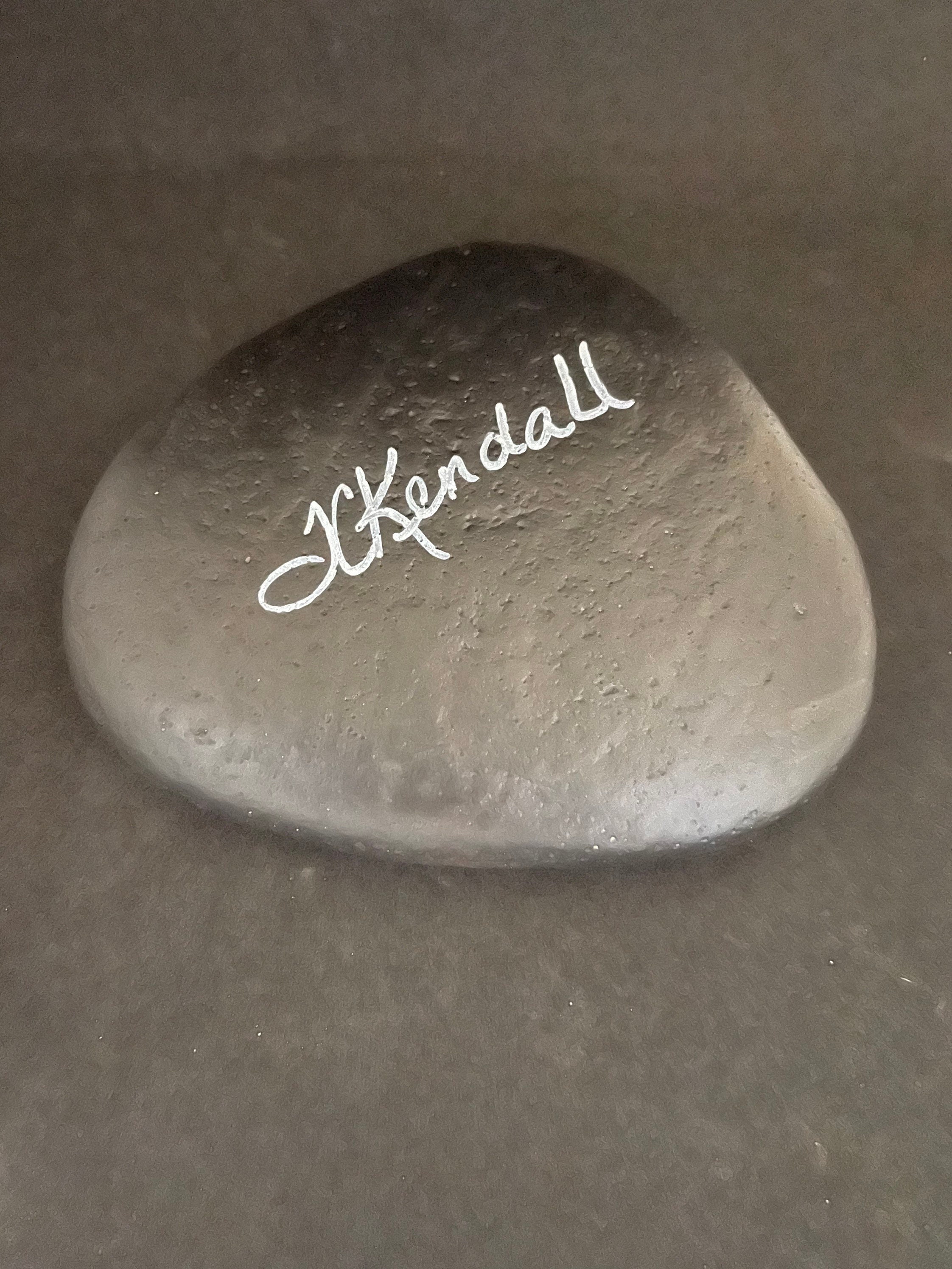Tropical Sunset River Rock - Etsy