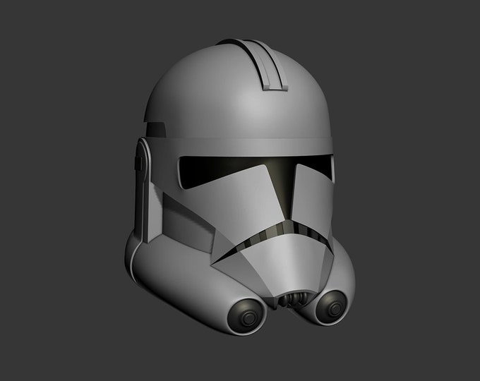 Phase 2 Clone Wars Series Cosplay Helmet 3D Print Model - Etsy