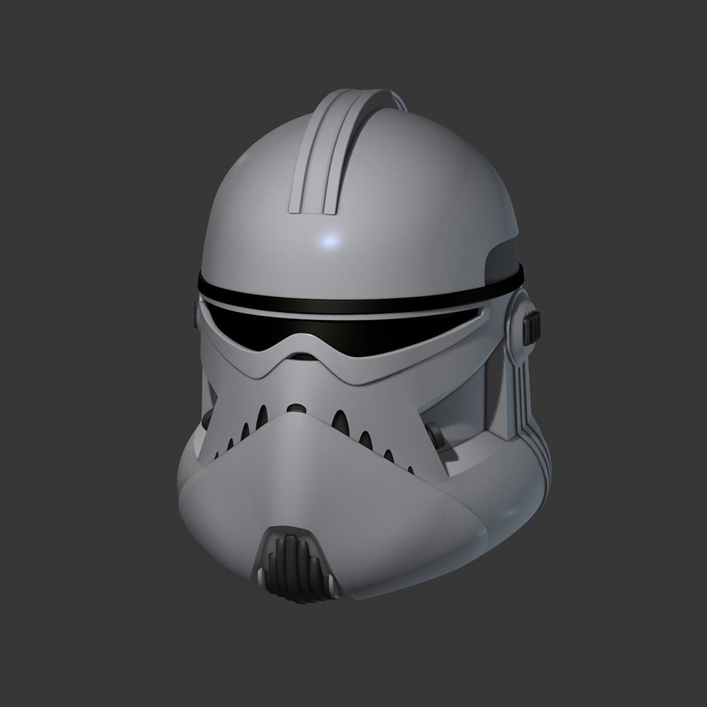 Clone Trooper Assassin Cosplay Helmet 3D Print Model - Etsy
