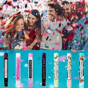 White Rose Petals Confetti Cannons Wedding Confetti Popper | Etsy